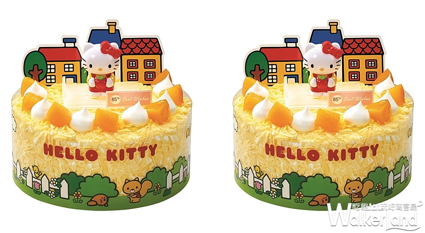 Kitty迷錯過會心痛！85˚C首次推出「Hello Kitty 聖誕公仔蛋糕」吃完還能收藏，限量推出售完不追加。|美食|WalkerLand窩客島