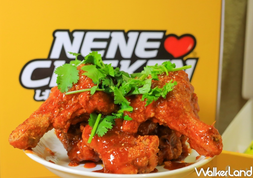 香菜炸雞敢不敢挑戰！NENE CHICKEN新品「麻藥爽辣炸雞」辣醬+香菜吃起來，台灣限定「送香菜包自己加」挑戰韓式炸雞新話題。|美食|WalkerLand窩客島
