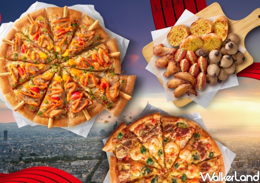 必勝客獵奇比薩一次6顆！香菜比薩、馬卡龍比薩、芝麻奶蓋比薩，吃比薩集氣巴黎奧運拿金牌。|美食|WalkerLand窩客島