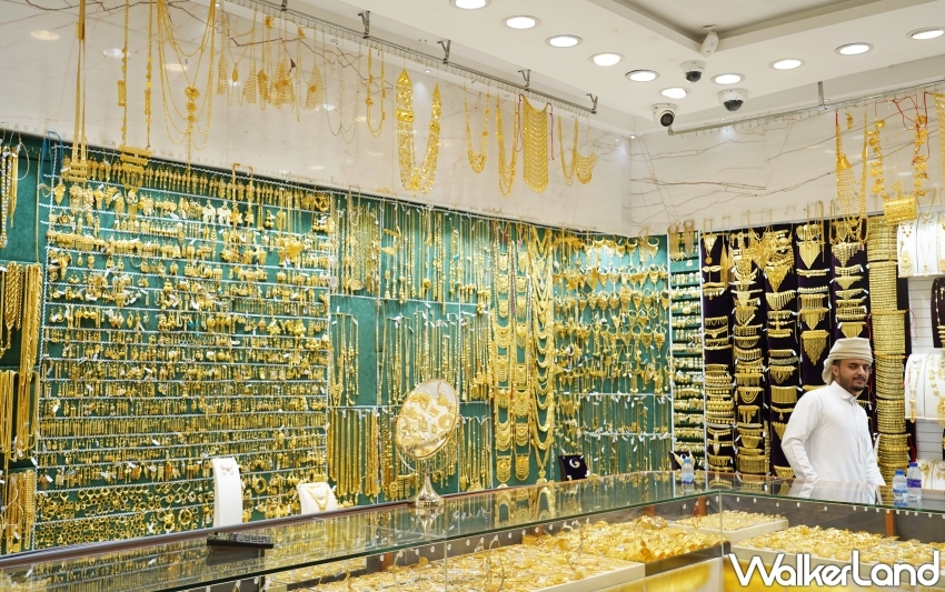 跟著杜拜人買黃金！代表性杜拜市集「黃金與香料市集」，金飾珠寶買起來。|旅遊|WalkerLand窩客島