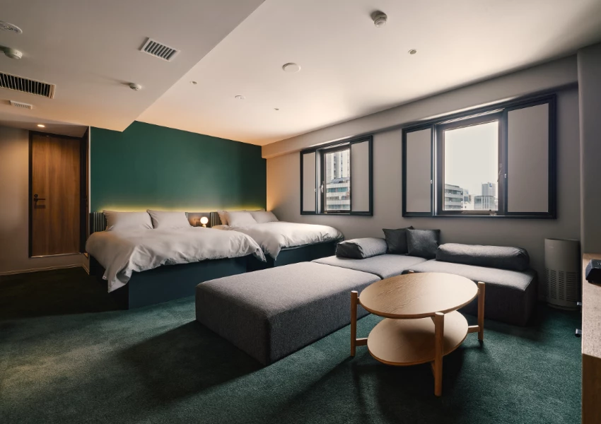 名古屋住宿推薦！BASE LAYER HOTEL名古屋錦 新開幕，私人三溫暖超Chill。/ 旅遊 / Japan Walker